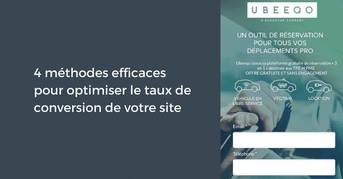 4 méthodes efficaces pour optimiser le taux de conversion de votre site | Pellerin Formation